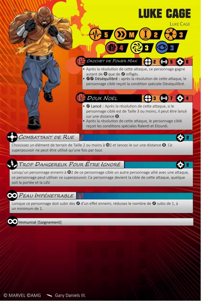 MCP Omega | Luke Cage | Personnage